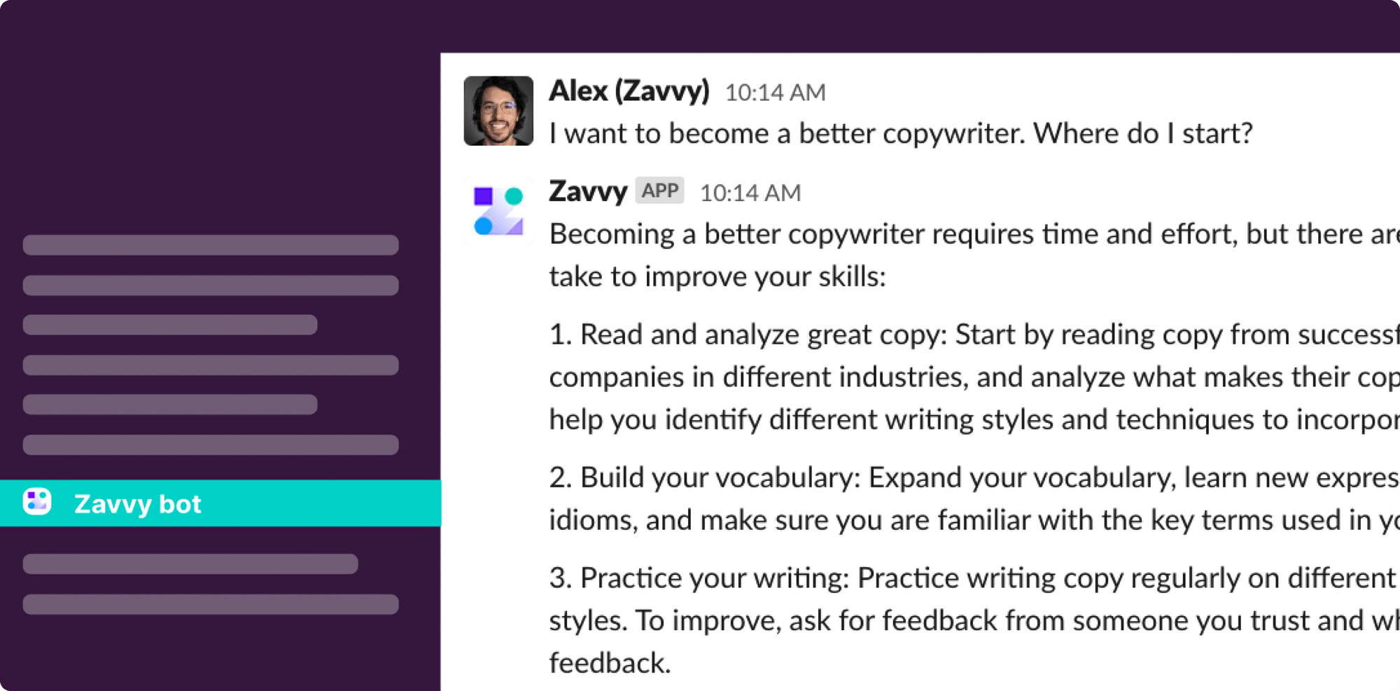 Ai Features Zavvy